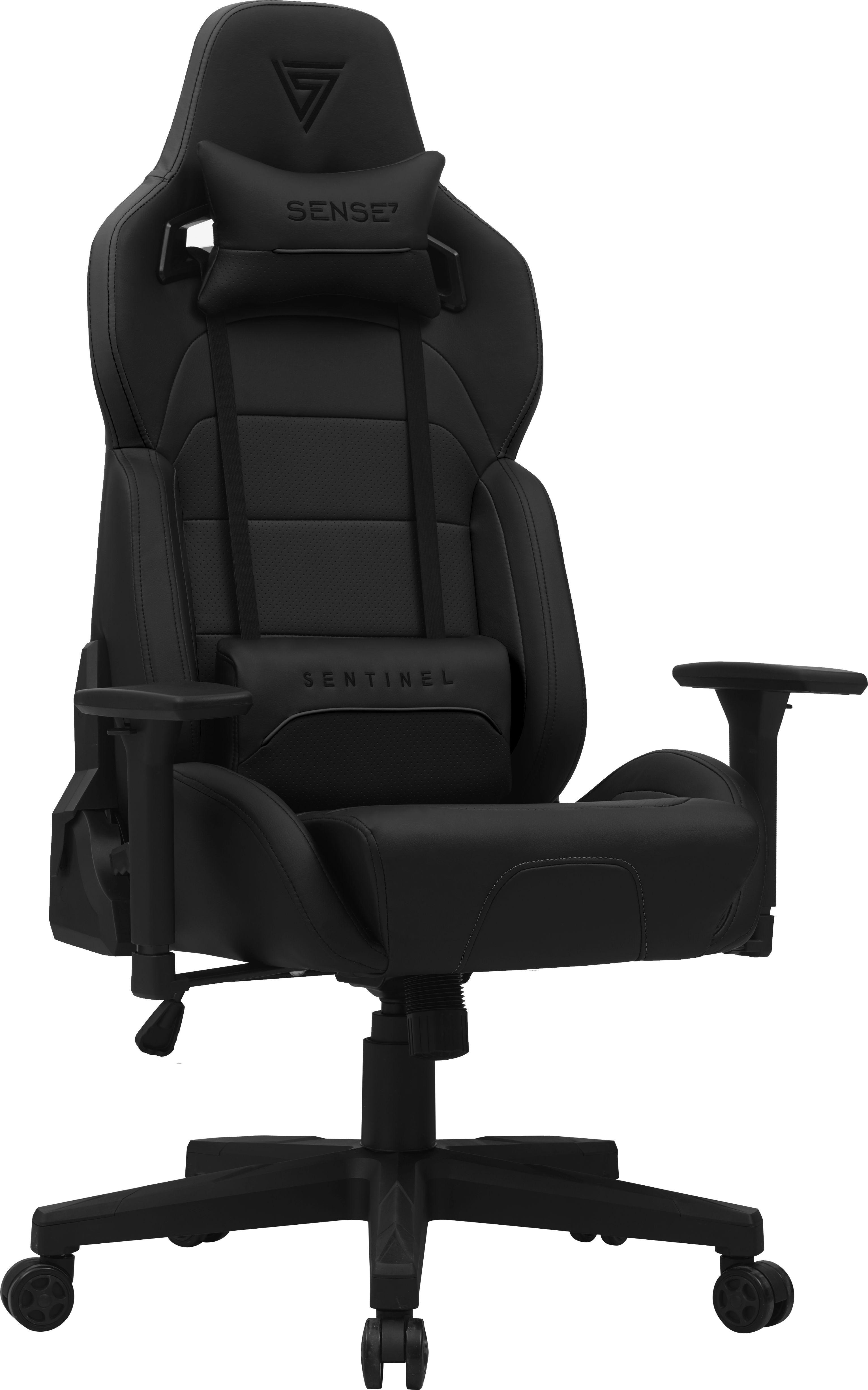 Žaidimų kėdė Sense7 Sentinel Gaming Chair, Juoda | Varle.lt