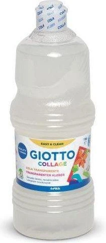 Giotto Collage klijai skaidrūs, skysti 1kg, modelis - 292313, žema ...