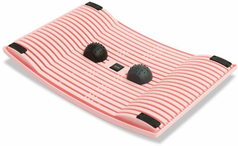 Gymba -aktivointilauta ja hierontapallot, pinkki, modelis - 3434R, žema ...