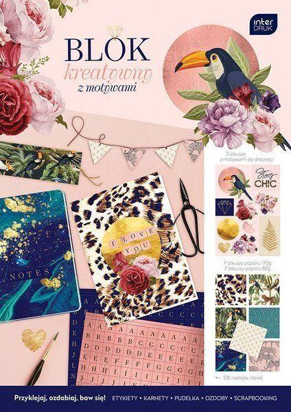 Interdruk INTERDRUK BLOK KREATYWNY A4 - ART DECO uniw, modelis - 322335 ...