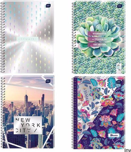 Interdruk Kołozeszyt B5 100k. INTERDUK Metallic su kolorowym marginesem ...