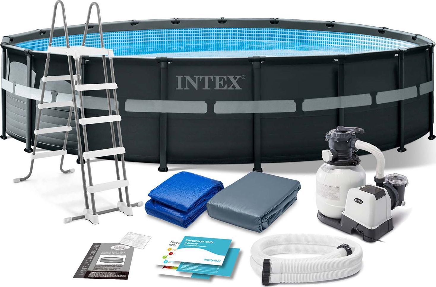 Intex baseinas Intex Ultra XTR Frame (26330GN) 549x132cm, modelis ...