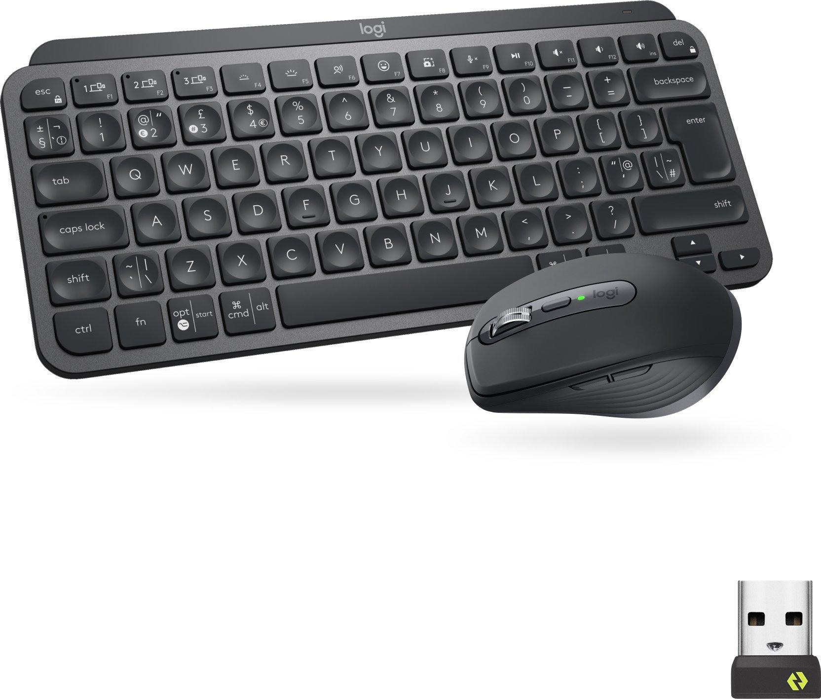 Klaviatūra „Logitech LOGI MX Keys Mini Combo verslui“ (JAV), modelis ...