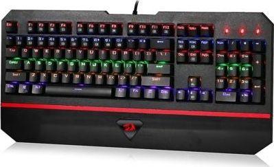 Klaviatūra REDRAGON ANDROMEDA K558R-1 (mechaninė, USB 2.0, (US), juodos ...