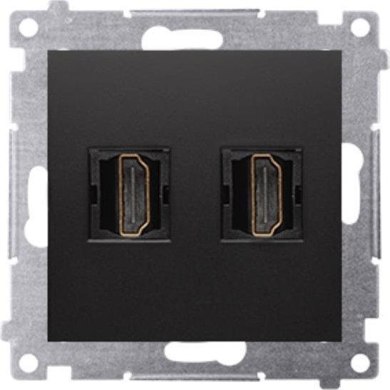 Kontakt Simon HDMI DOUBLE SOCKET DGHDMI2.01 / 49-SIMON54, modelis ...