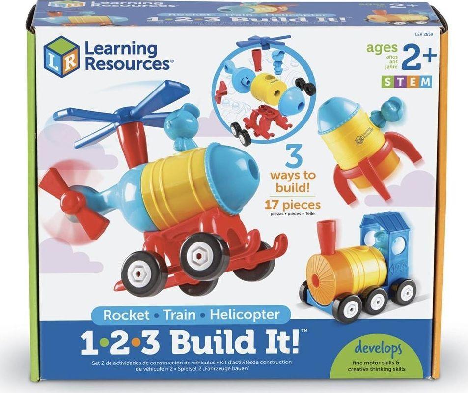 Learning Resources Transporto priemonės, Roketai, Traukinys.., modelis ...