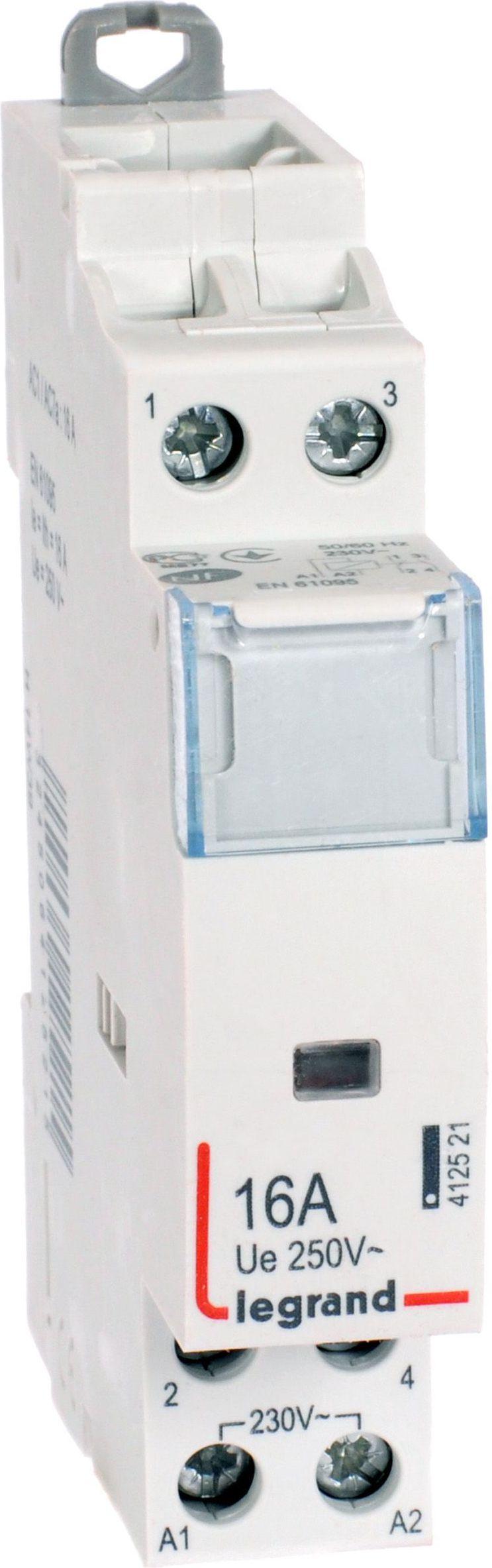 Legrand modulinis kontaktorius 16A 1NO 1NC 230V AC SM416 - 412521, modelis - 412521, žema kaina ...