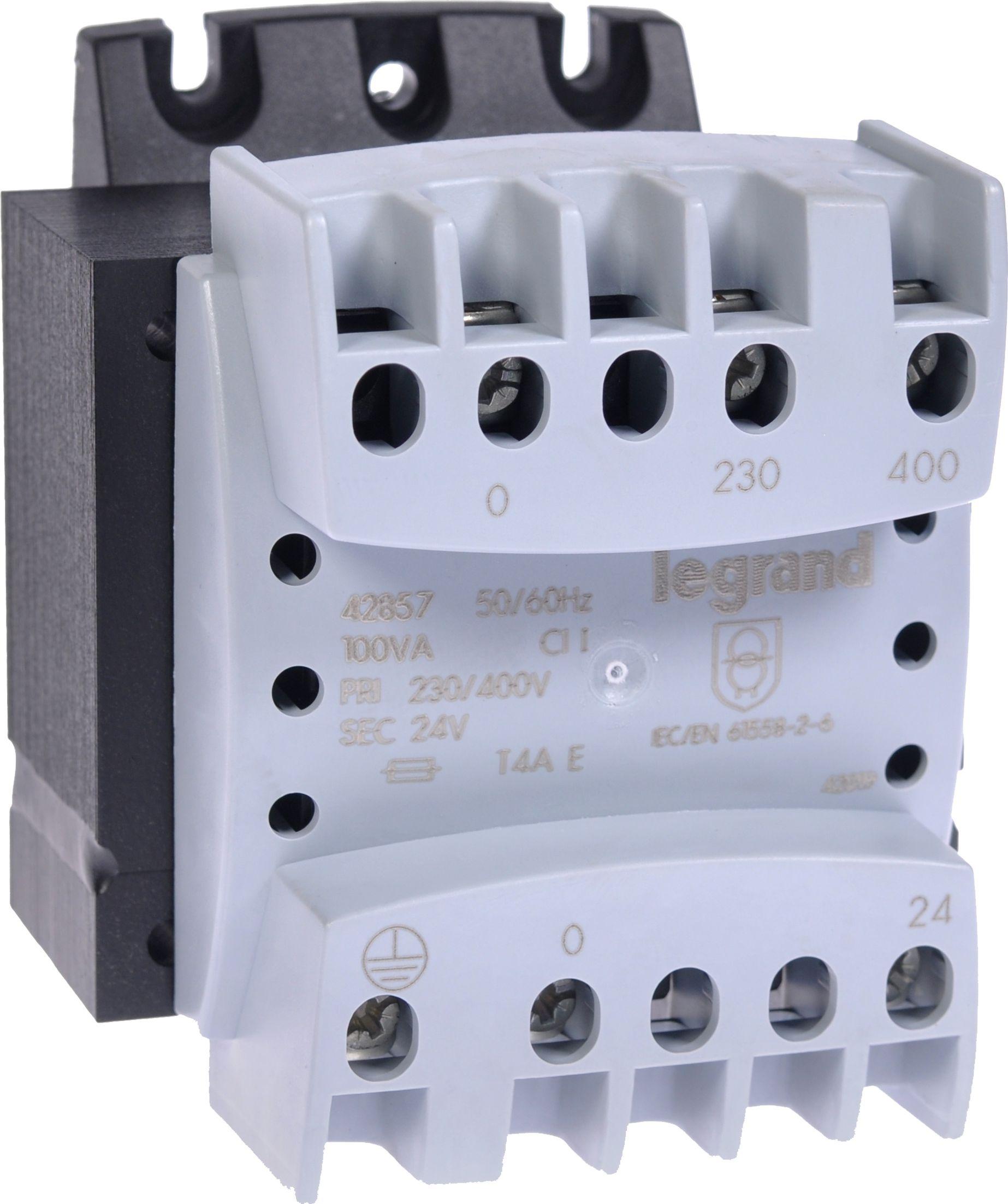 Legrand Saugos transformatorius 100VA 230 - 400 / 24V (042857), modelis ...
