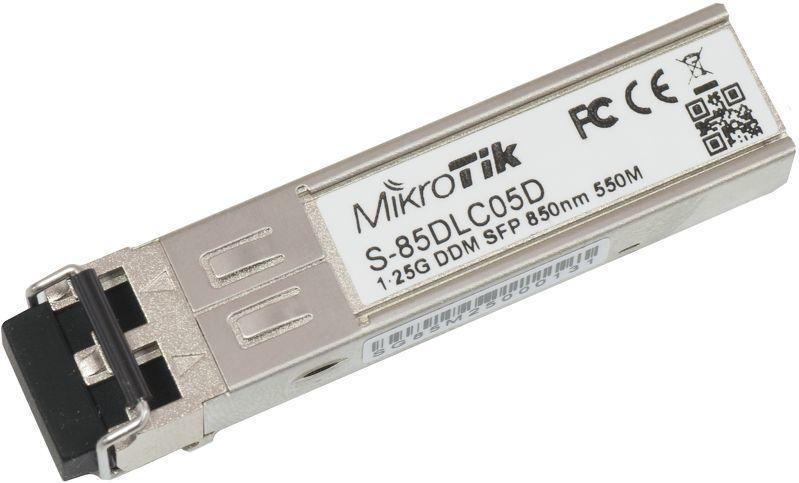SFP modulis MikroTik Modulis SFP 1.25G LC MM 550m DDM S- 85DLC05D (S ...