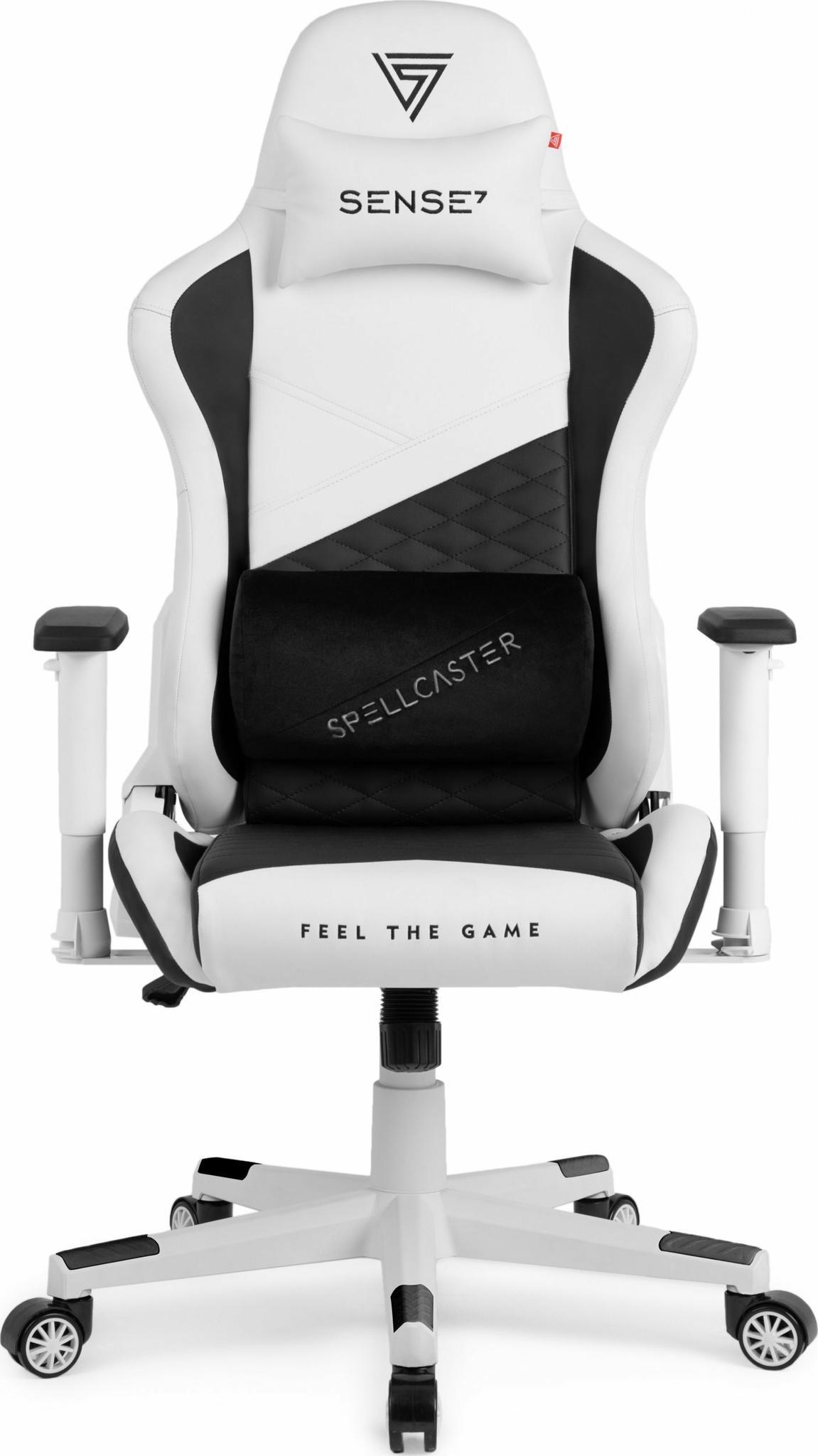 Žaidimų kėdė Sense7 Spellcaster Senshi Edition Gaming Chair, Balta ...