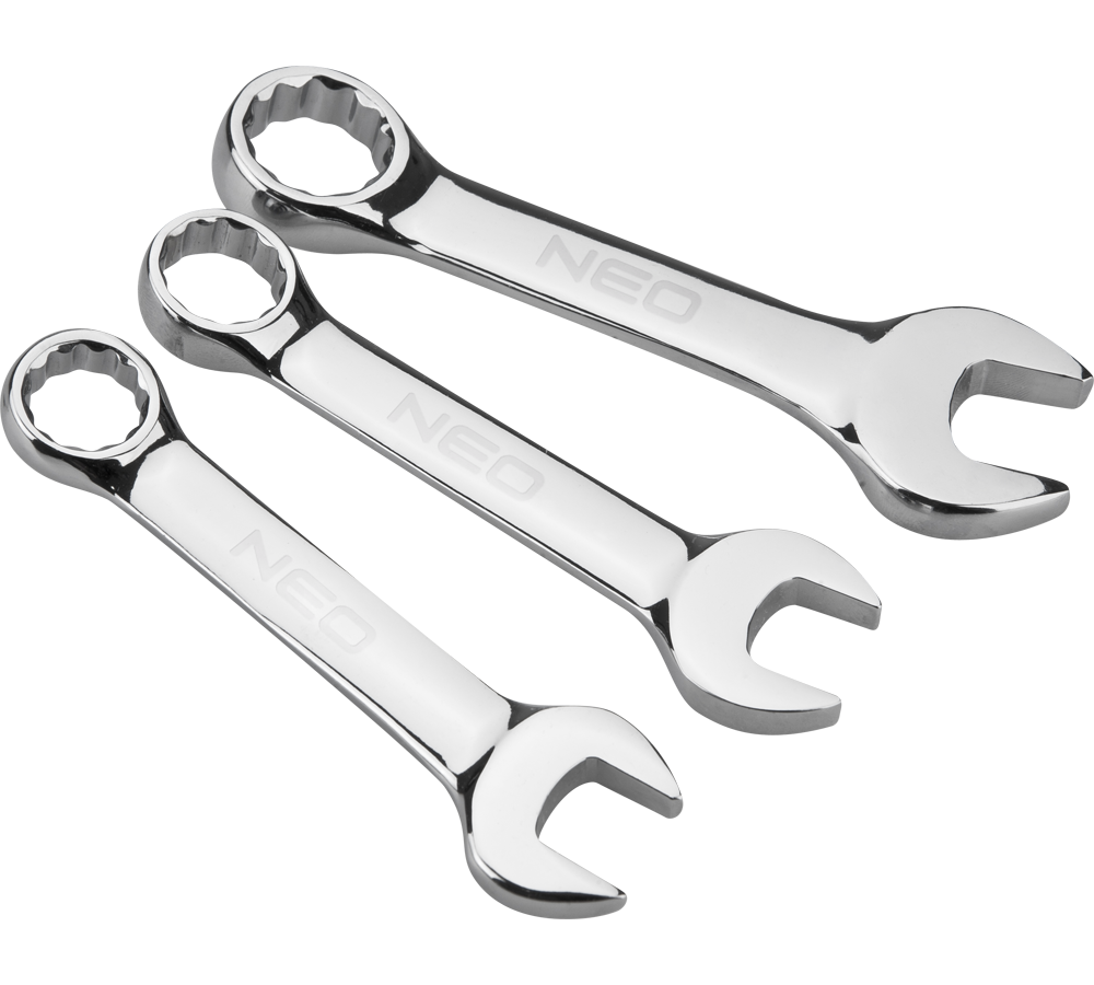 Neo Kombinuotų veržliarakčių rinkinys 8-19mm 8 vnt. (09-791), žema kaina | Varle.lt