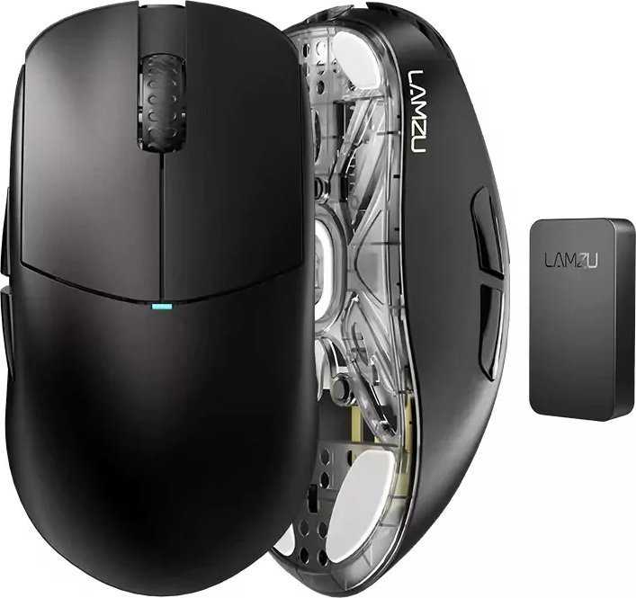 Pelė HP Lamzu Atlantis V2 4K, Juodas, žema kaina | Varle.lt