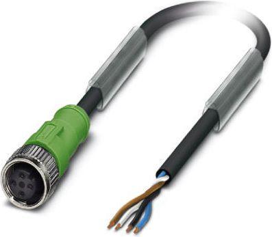 Phoenix Contact Jutiklis kabelis / vykdomasis įrenginys 4P M12 tiesiai ...