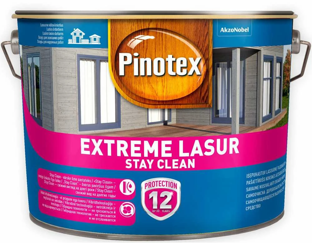 PINOTEX EXTREME LASUR CLR 10L, žema kaina | Varle.lt