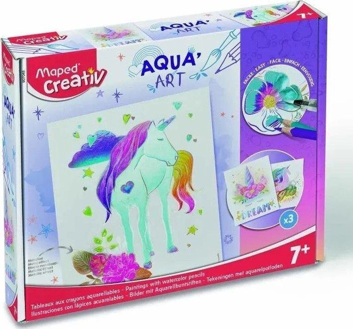 Cx Dystrybucja Maped *****CREATIV AquaArt-obraz akwar.jednorożec 907048 ...