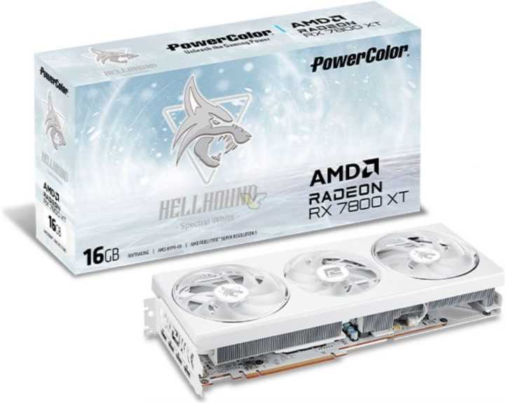 Vaizdo plokštė Powercolor Tul POWERCOLOR Hellhound Spectral Baltas AMD ...
