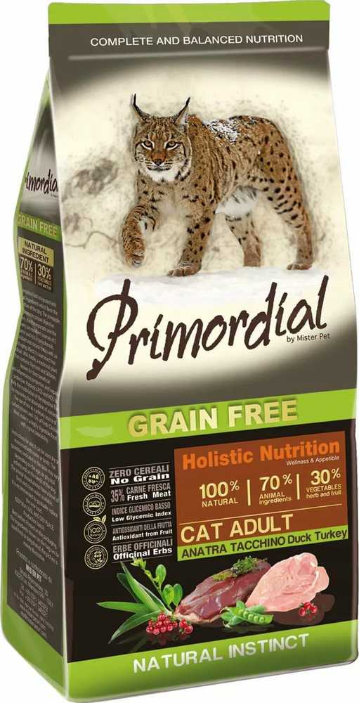Primordial Primordial Cat Be grūdų suaugusiųjų antis ir kalakutiena ...
