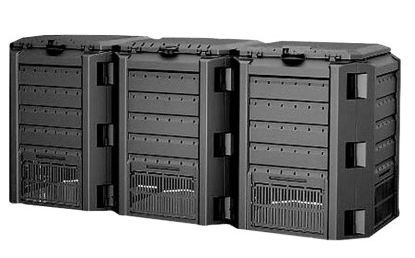 Prosperplast Ramda Composter 1200lit Juodas, modelis - ‎IKLM1200C-S411 ...