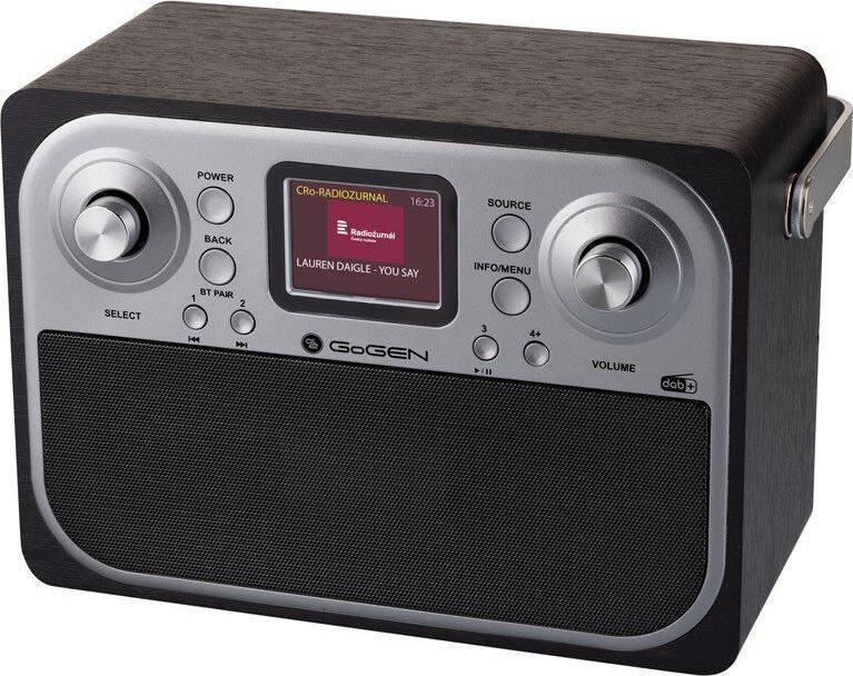 Radijo imtuvas GoGEN DAB 700 BTCB DAB+, modelis - GOGDAB700BTCB, žema ...