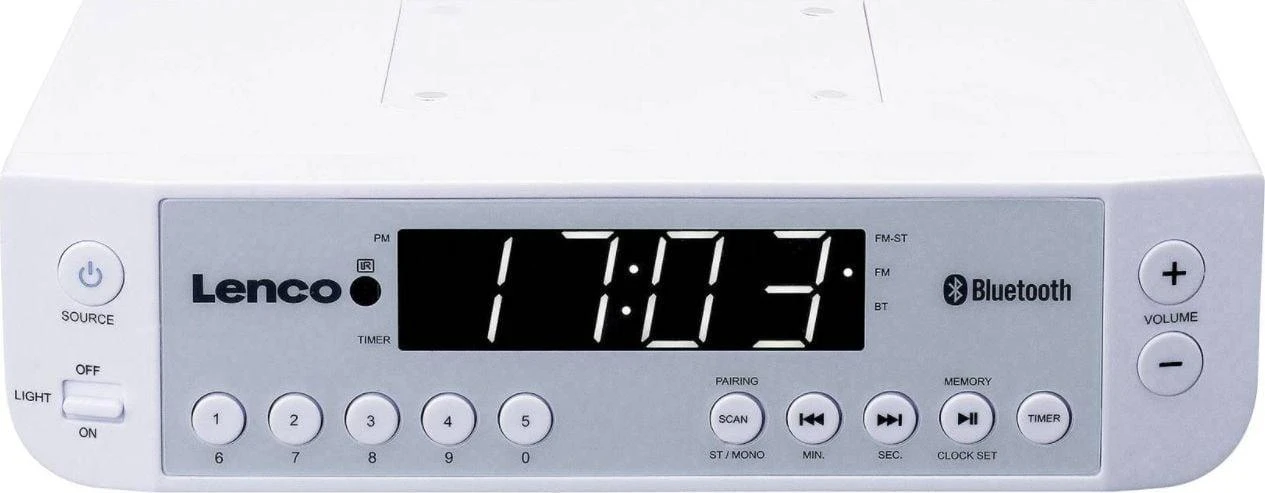Radio Lenco KCR-100, modelis - KCR100WH, žema kaina | Varle.lt
