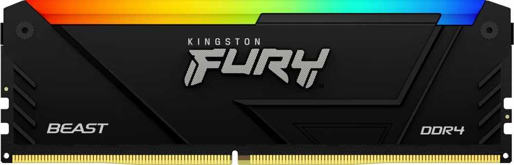 RAM „Kingston Fury Beast“ RGB atmintis, DDR4, 32 GB, 2666 MHz, CL16 ...