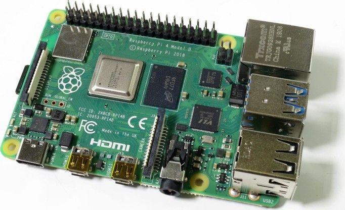 Raspberry Pi 4 B modelio CPU 1.5GHz RAM 8GB, modelis - RPI4-MODBP-8GB ...