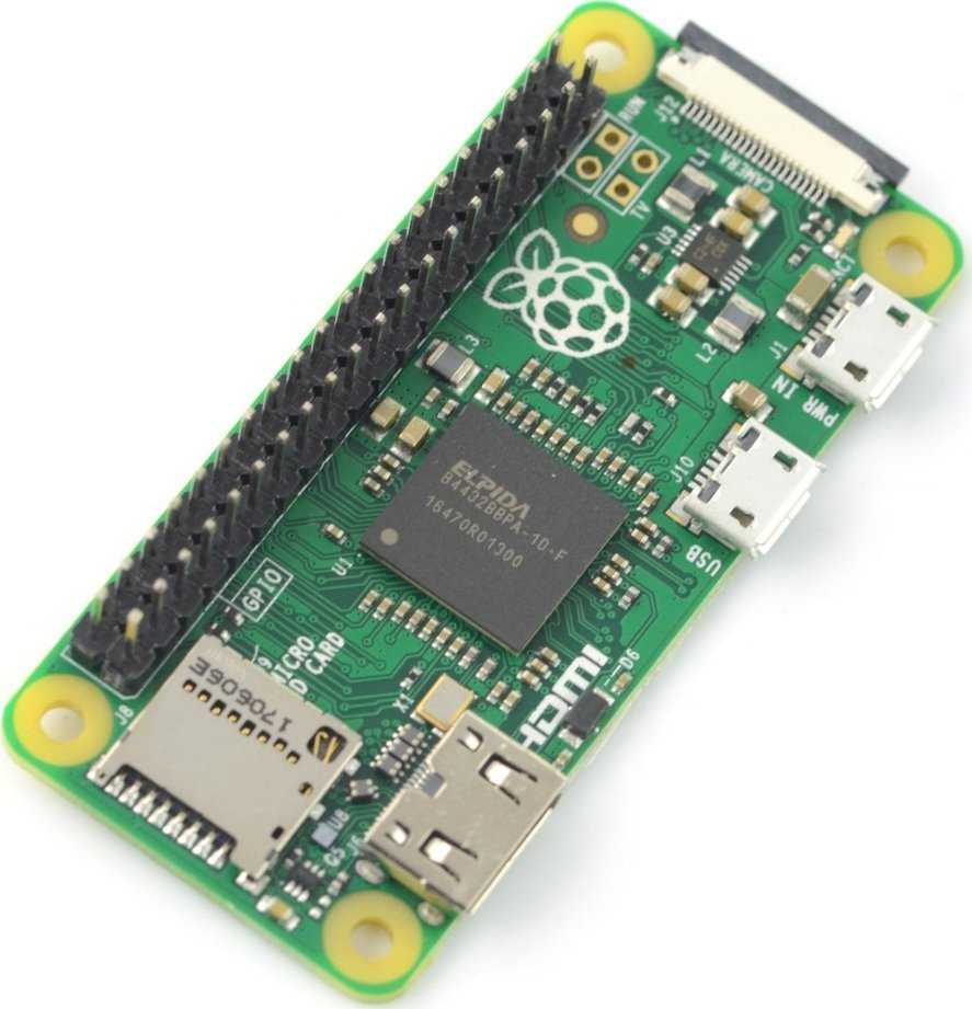 Raspberry Pi Raspberry Pi Zero V13 512 Mb Ram Su Jungtimis Modelis Rpi 09750 žema