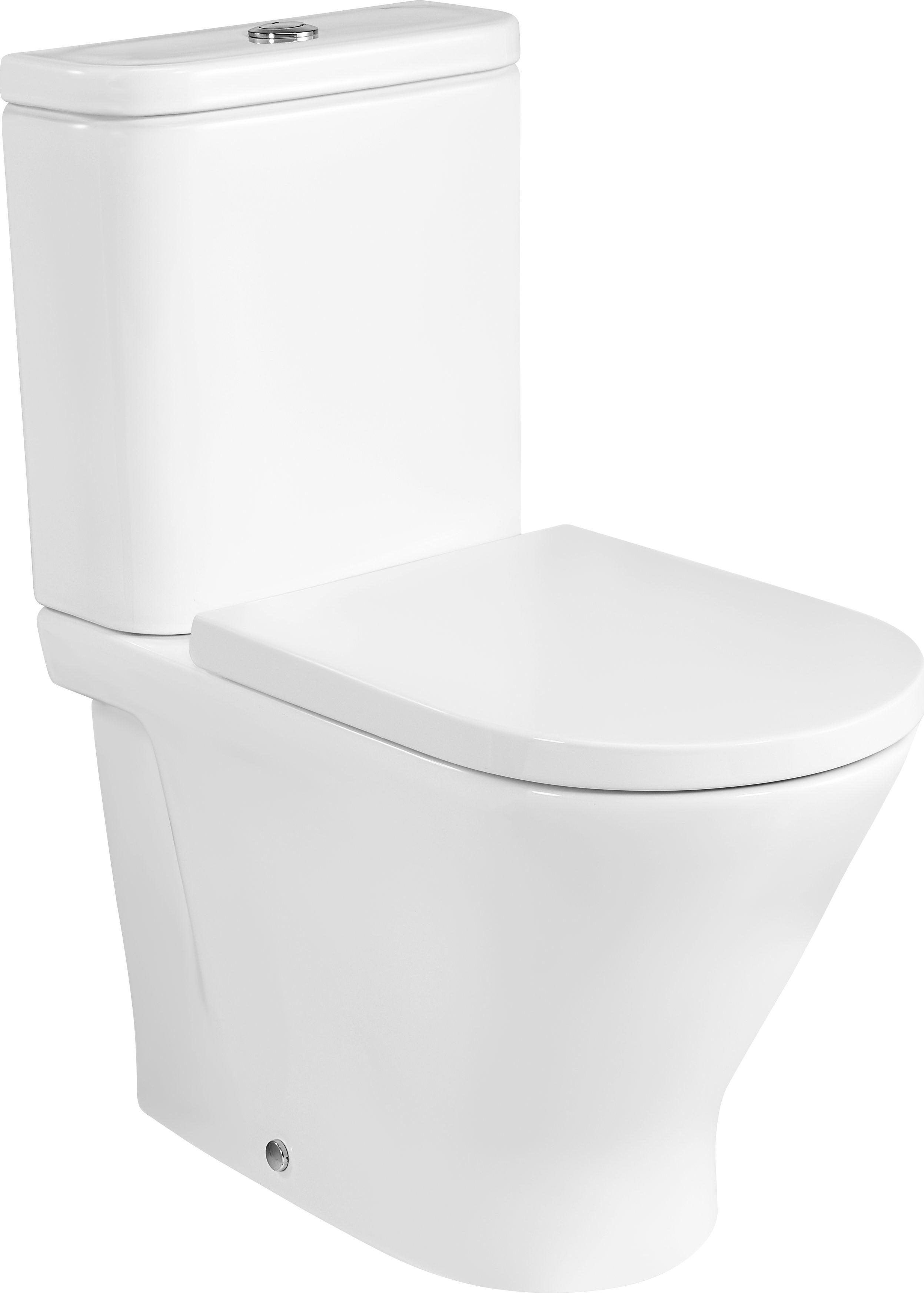 Roca UNITAZ PAST GAP ROUND RIMLESS DUAL BALT, modelis - A3420N7000 ...