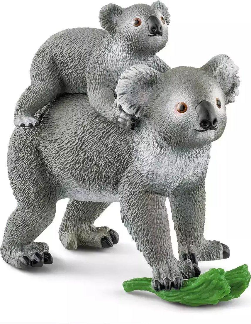 Figūrėlė Schleich Schleich Wild Life Koala motina su kūdikiu, žaislinė ...
