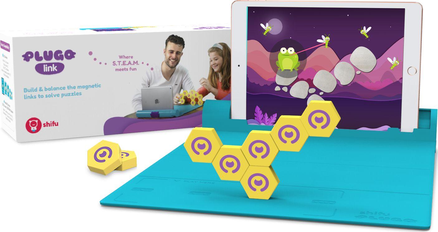 Shifu Plugo Link – kūrybiškumą lavinančių AR žaidimų blokų rinkinys, modelis - SHIFU019, žema ...