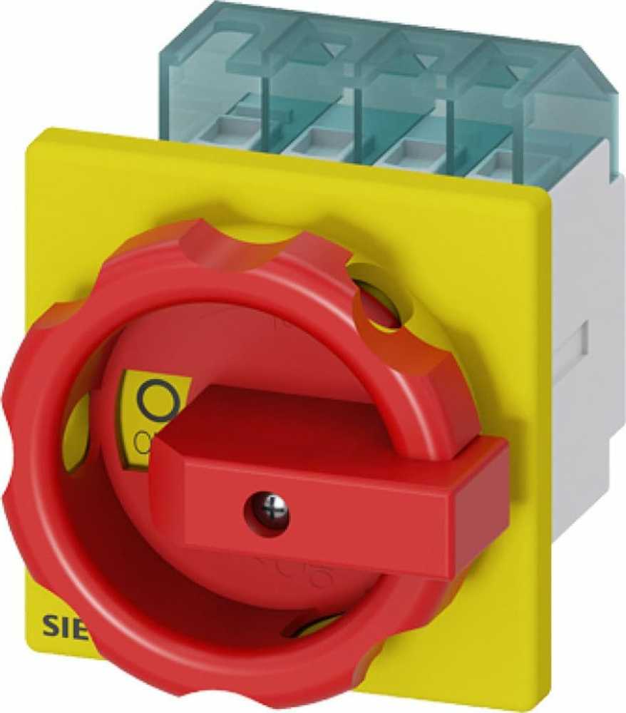 Siemens 3-POLE MAIN AND EMERGENCY SWITCH, IU=25, P / AC-23A AT 400V=9 ...