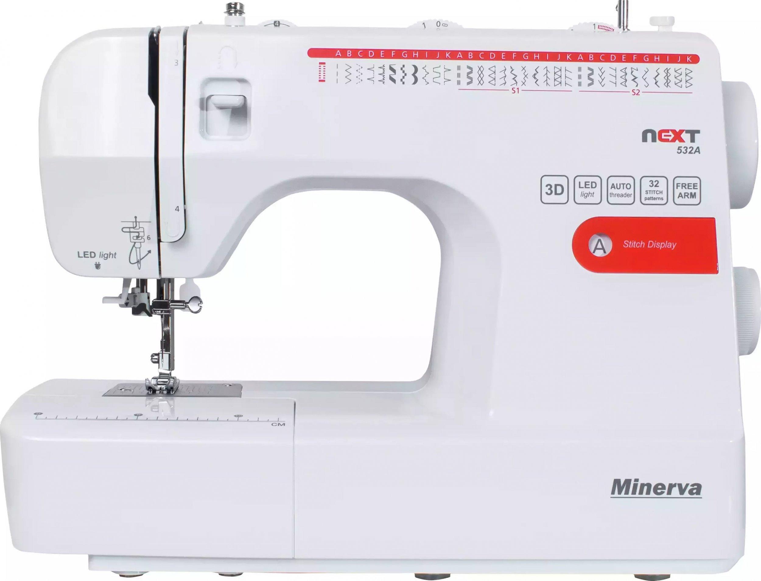 Siuvimo mašina Minerva Next 532A, modelis - 5903957710969, žema kaina ...