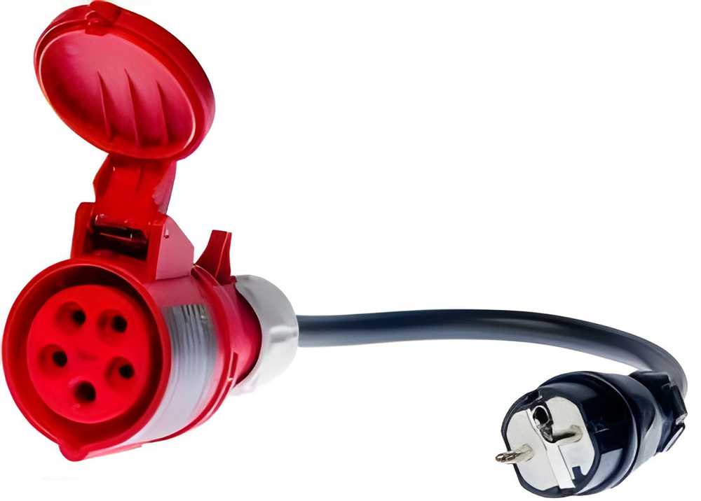 „Sonel“ trifazio lizdo adapteris 32A (WAADAPAT32P), modelis ...