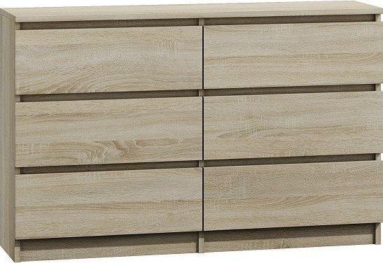 Top E Shop Topeshop KOMODA MALWA M6 120 - SONOMA, modelis - M6 120 SON 2X3, žema kaina | Varle.lt