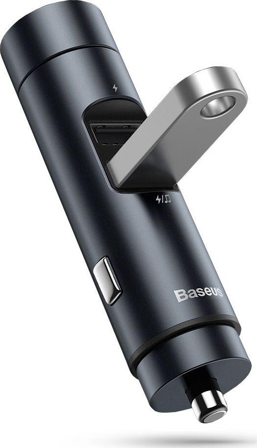 FM moduliatorius Baseus CCTM-B01 2xUSB, modelis - CCNLZ-0G, žema kaina | Varle.lt