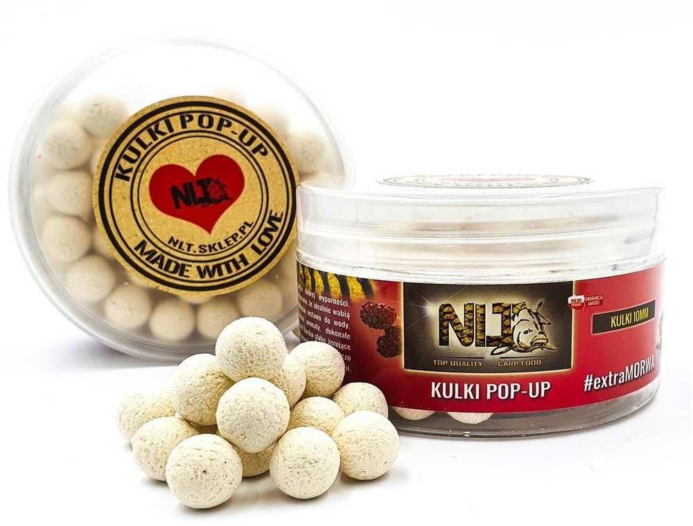 Ultimate Products NLT FOOD - kamuoliukai POP-UP #extraMORWA Baltas 16mm 80g, modelis - NLT_128 ...
