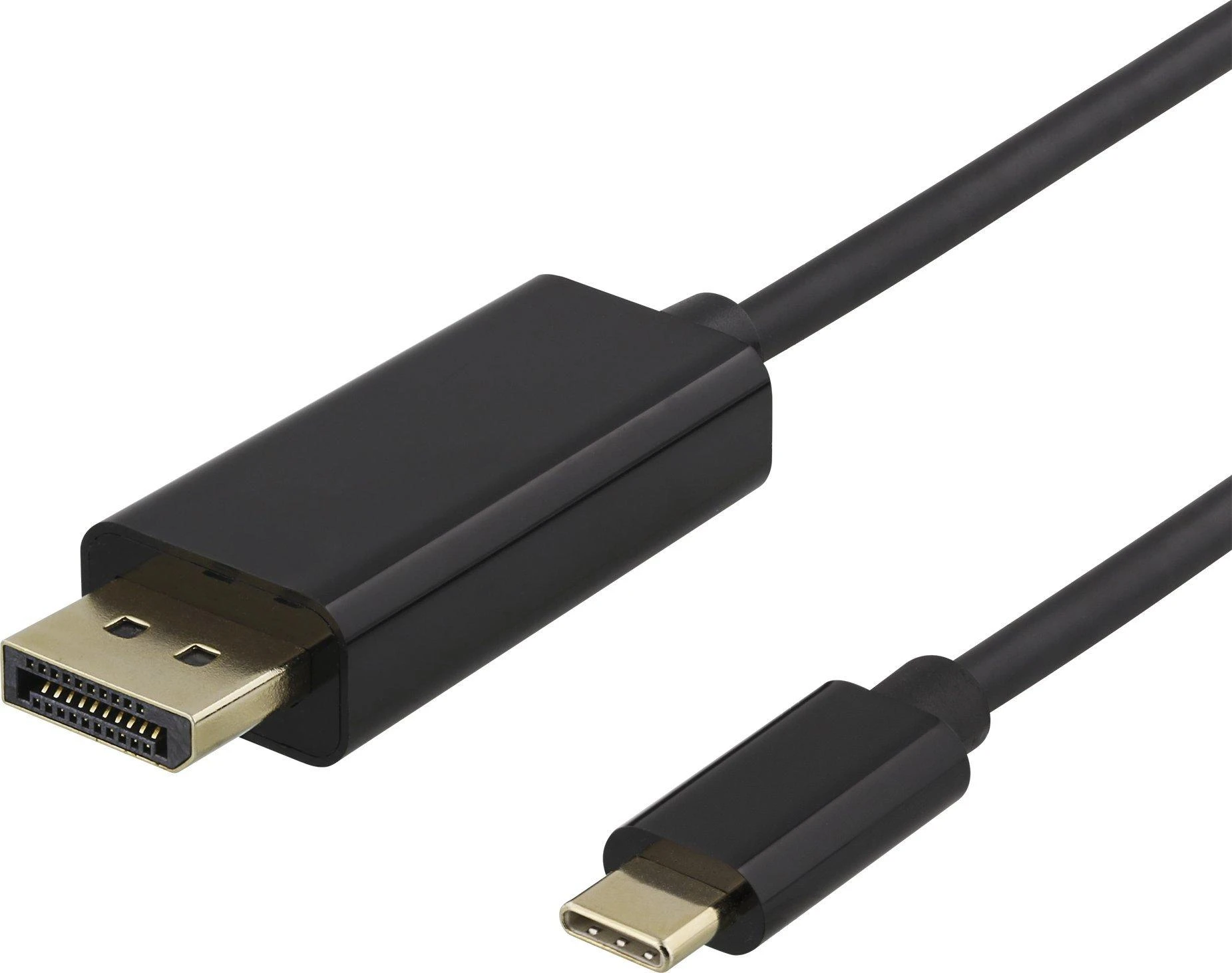 Kabelis Deltaco USBC-DP200, USB-C, DisplayPort, 2m, modelis - USBC ...