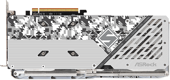 Vaizdo plokštė ASRock Radeon RX 6650 XT Steel Legend OC 8GB GDDR6 ...