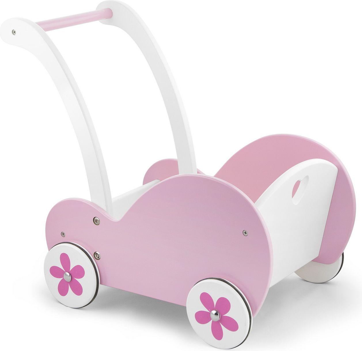 Medinis lėlių vežimėlis viga, modelis - LK-50176-6567, žema kaina ...