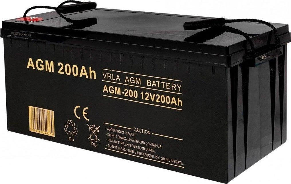 VOLT POLSKA AGM AKUMULIATORIUS RANGOVAS 12V 200 Ah, modelis ...