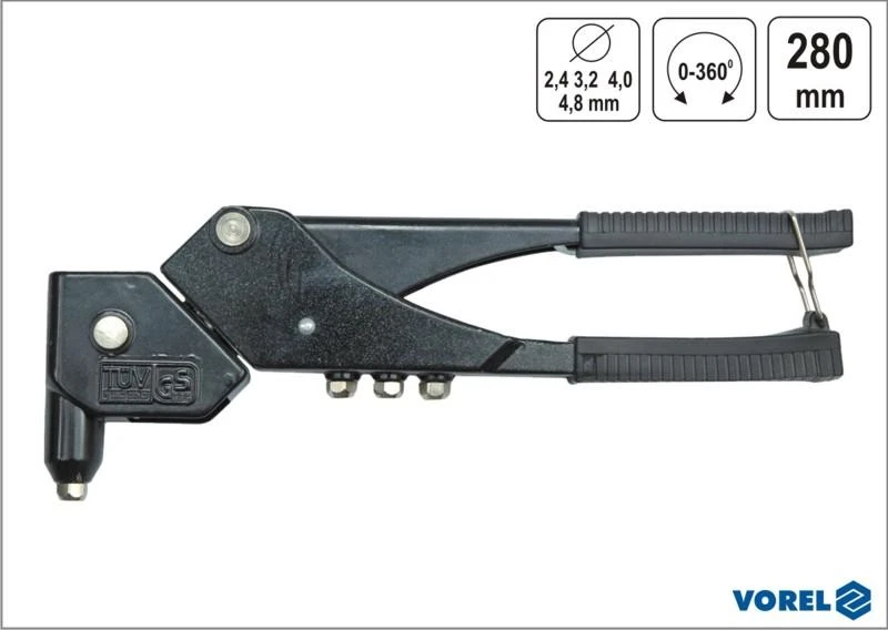 Toya Sa Poland VOREL rankinis kniediklis su rotacine galvute 70100 ...
