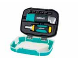 Rankena atsuktuvui Wolfcraft 1001000 + sukimo antgaliai, modelis ...