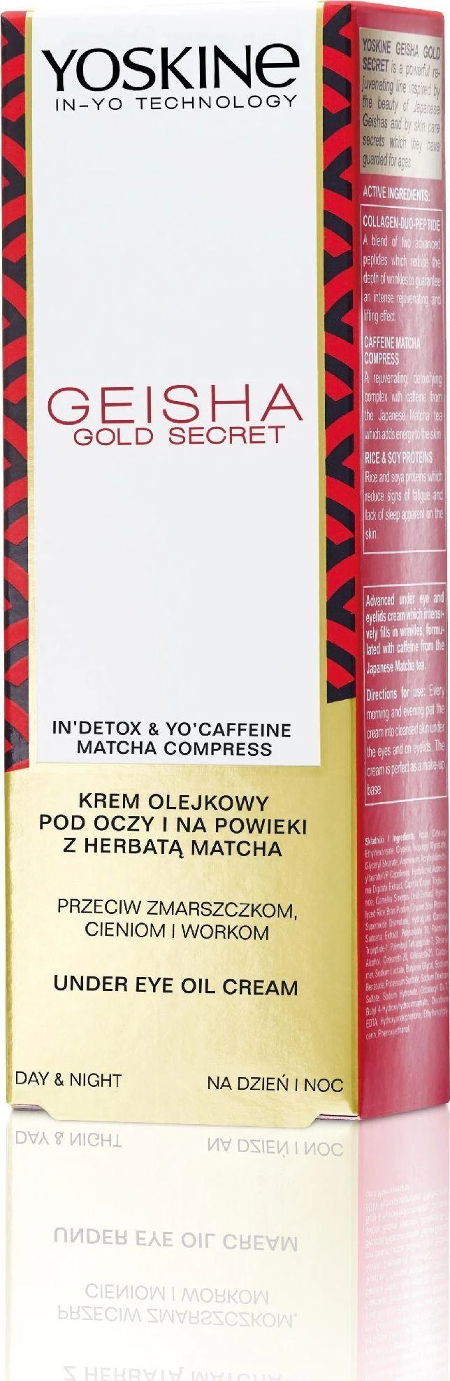 Yoskine Geisha Gold Secret Oil Kreminis for Eyes and Eyelids Against ...