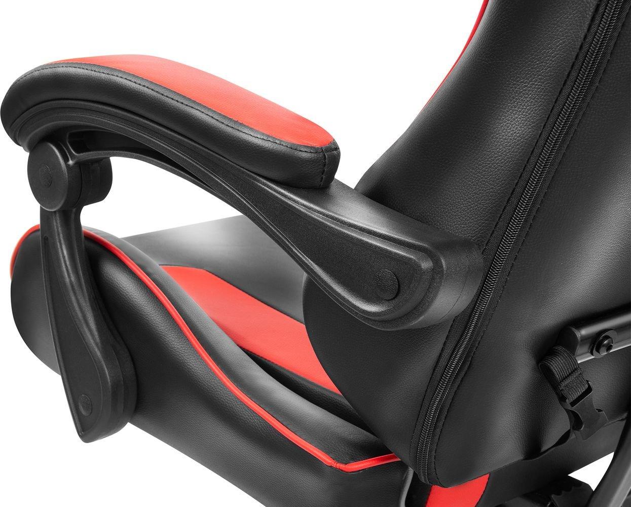 Žaidimų kėdė Funfit Game On RX3 Gaming Chair, Juoda-raudona, žema kaina ...