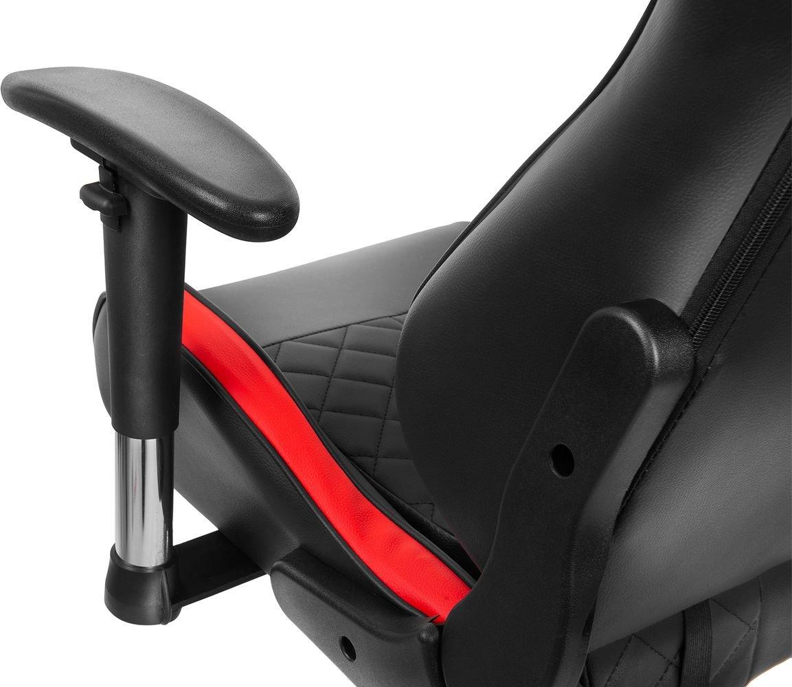 Žaidimų kėdė Funfit Game On RX7 Gaming Chair, Juoda-raudona, žema kaina ...