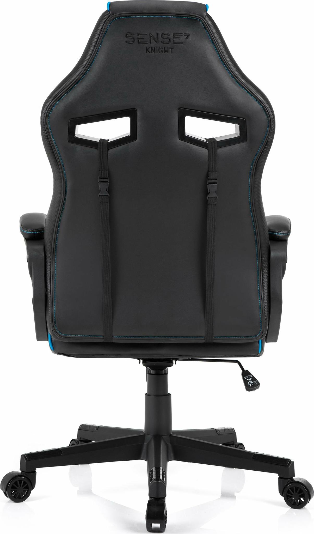 Žaidimų kėdė Sense7 Knight Gaming Chair, Juoda-mėlyna, žema kaina ...