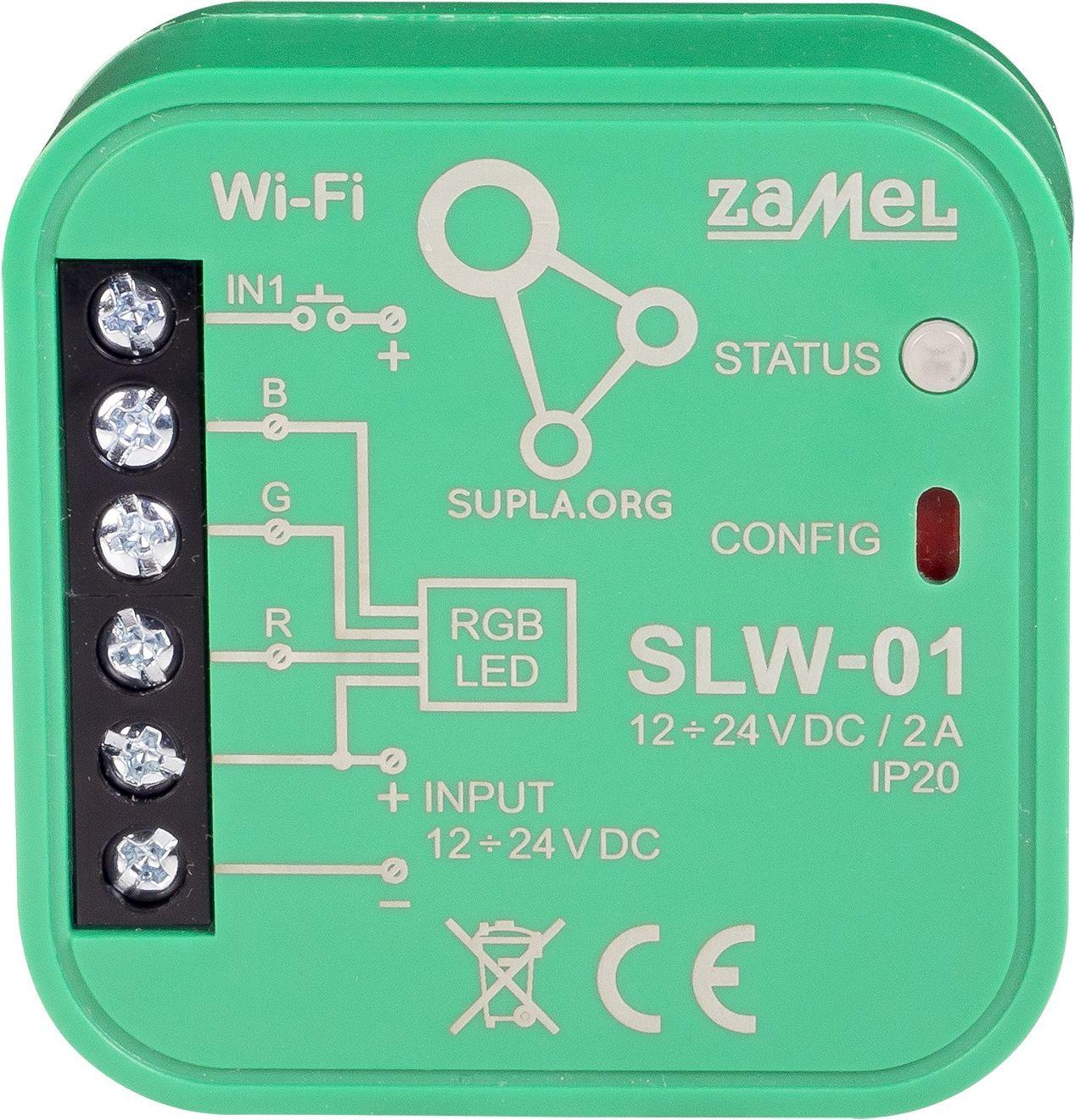 Zamel Supla SLW-01 – RGB WiFi, modelis - SPL10000006, žema kaina | Varle.lt