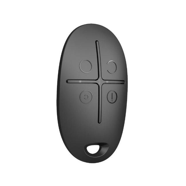 KEYFOB WIRELESS SPACECONTROL / Juodas 6108 AJAX, modelis - AJAX6108 ...