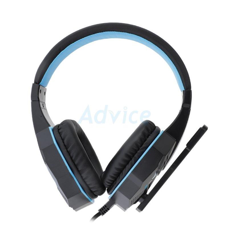 „Aula LB-01 Noise-Off Power Bass“ žaidimų ausinės 50 mm tvarkyklės 2 m laidas 2 x 3,5 mm garso ...