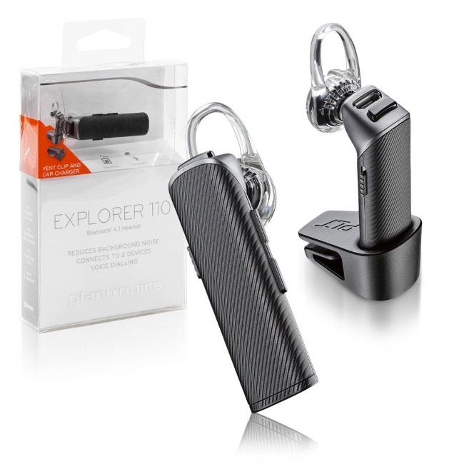 Laisvų rankų įranga Plantronics EXPLORER 110 Juoda, modelis - 205710-05 ...